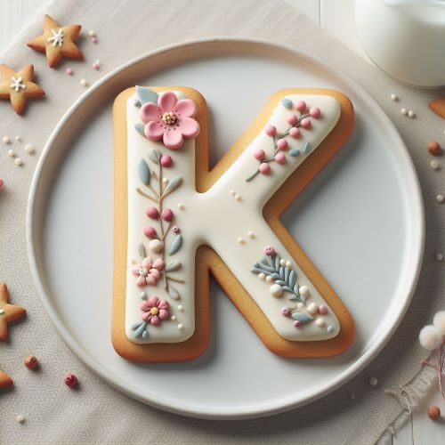 Alphabet Letter K Cookie Cutter | The Cookie Cutter Shop