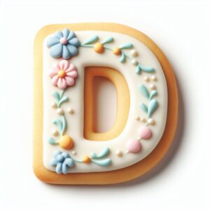 Alphabet Letter D Cookie Cutter | The Cookie Cutter Shop