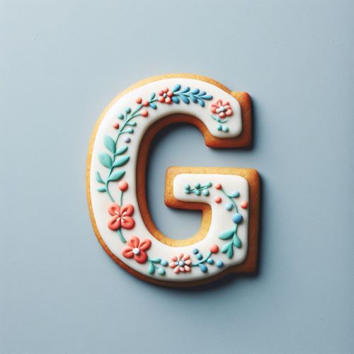 Alphabet Letter G Cookie Cutter | The Cookie Cutter Shop
