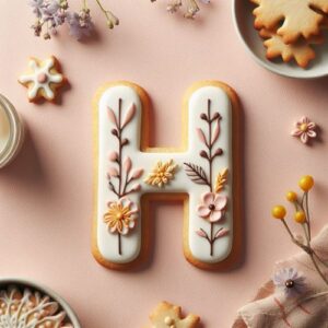 Alphabet Letter H Cookie Cutter | The Cookie Cutter Shop