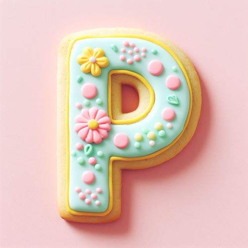 Alphabet Letter P Cookie Cutter | The Cookie Cutter Shop