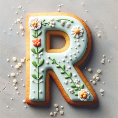 Alphabet Letter R Cookie Cutter | The Cookie Cutter Shop