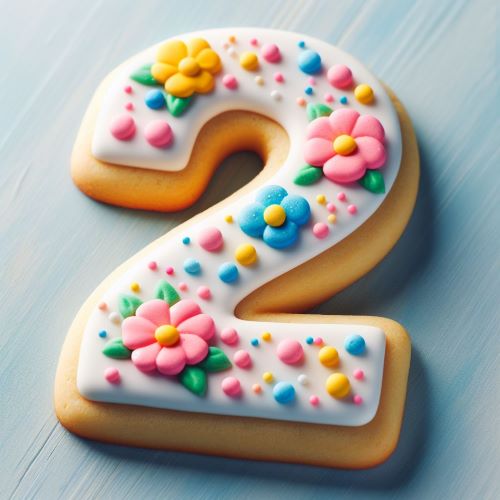 Number Two Cookie Cutter | The Cookie Cutter Shop