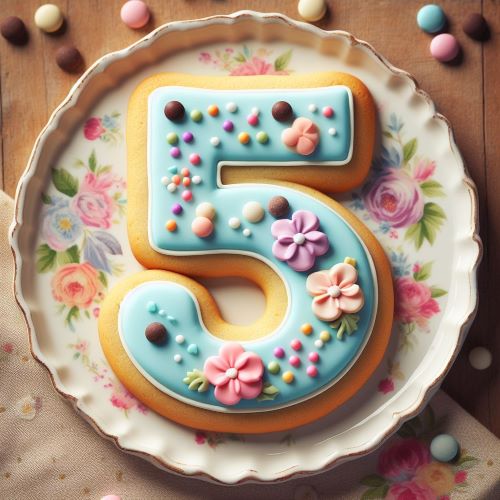 Number Five Cookie Cutter | The Cookie Cutter Shop