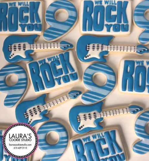Electric Guitar 5” Cookie Cutter | The Cookie Cutter Shop