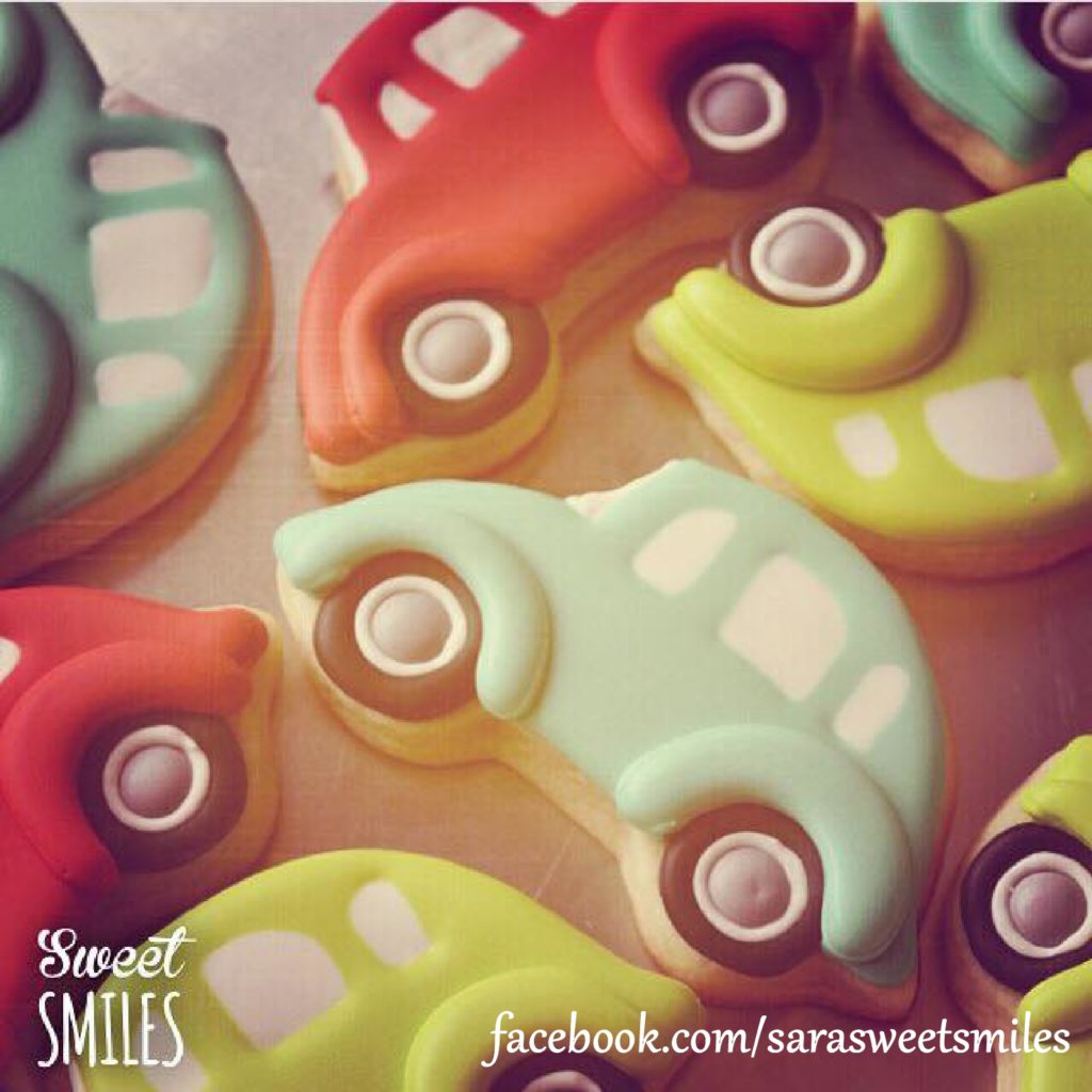 VW Bug Car Cookies | The Cookie Cutter Shop