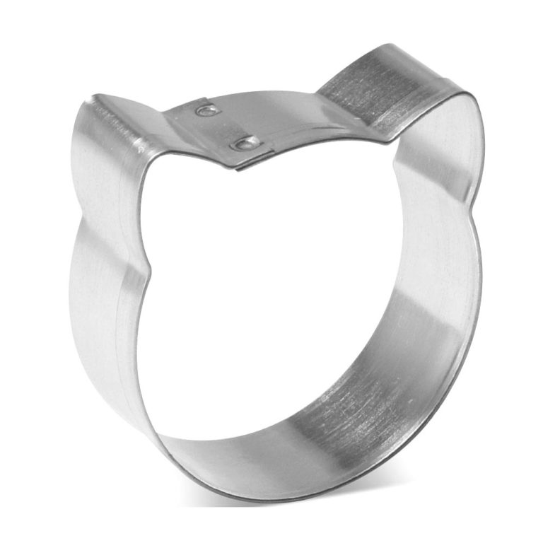 Round Cat Face Cookie Cutter | The Cookie Cutter Shop