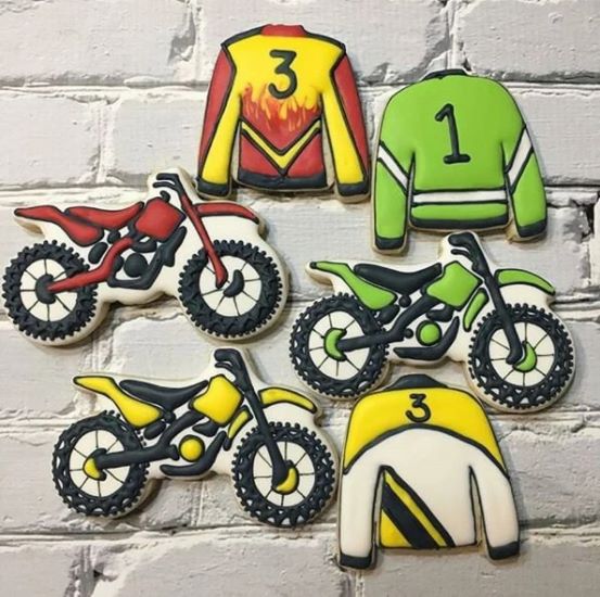 Motorcycle Dirt Bike 4 inch Cookie Cutter | The Cookie Cutter Shop