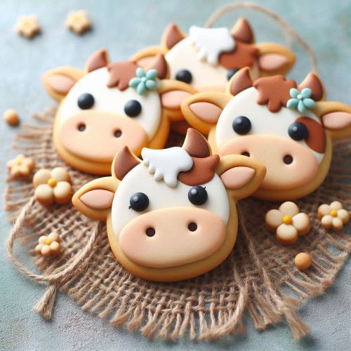 Mini Cow Head Face Cookie Cutter | The Cookie Cutter Shop