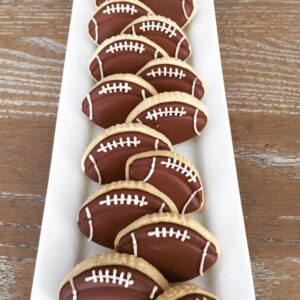 Mini Football Cookie Cutter | The Cookie Cutter Shop