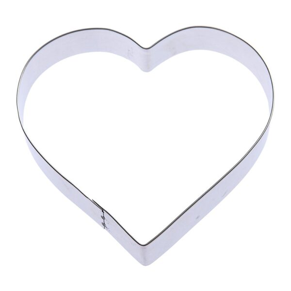 Fluted Medium Heart Cookie Cutter | The Cookie Cutter Shop