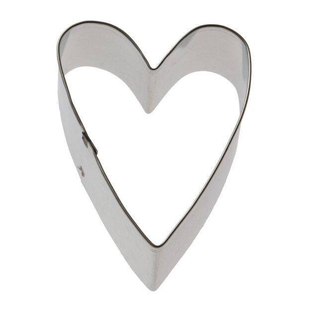 Fluted Medium Heart Cookie Cutter | The Cookie Cutter Shop