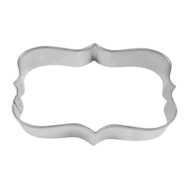 Small Square Plaque Cookie Cutter | The Cookie Cutter Shop