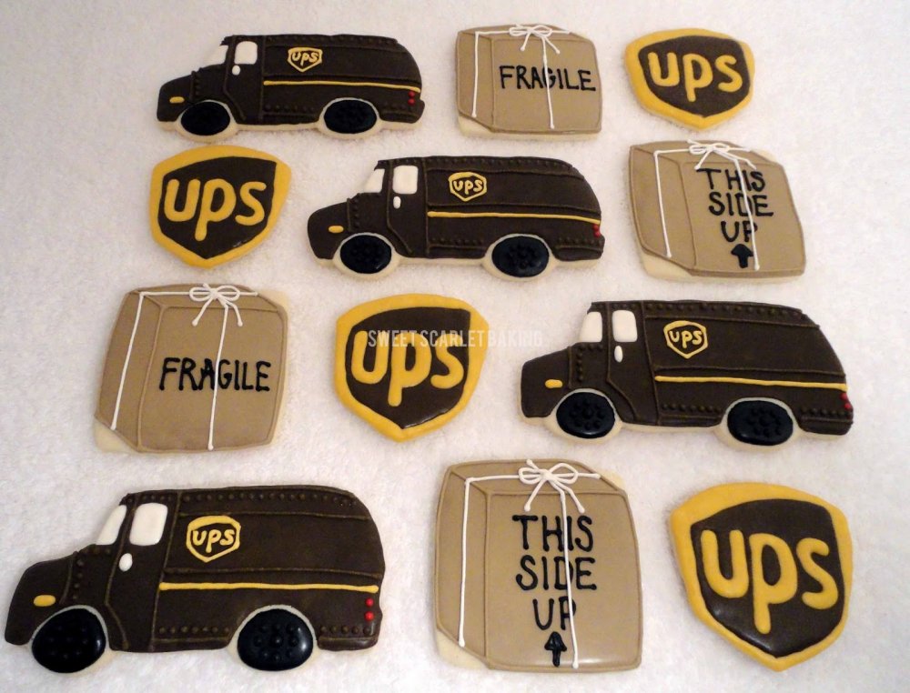 7 Piece UPS/FedEx Shipping Cookie Cutter Set | The Cookie Cutter Shop