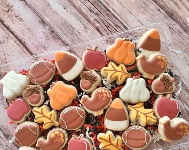 9 Piece Mini Thanksgiving Autum Fall Cookie Cutter Set | The Cookie ...
