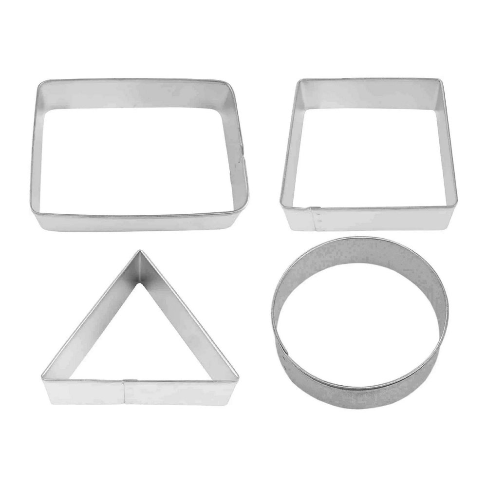 4 Piece Shape Cookie Cutter Set | The Cookie Cutter Shop